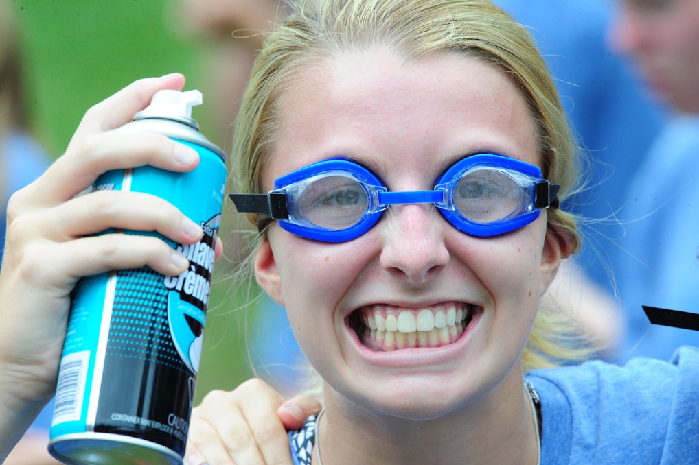 Camp Wide Shaving Cream Fight Camp Greystone News