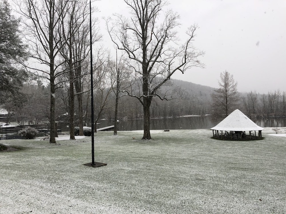 First Snow of the Season! - Camp Greystone News
