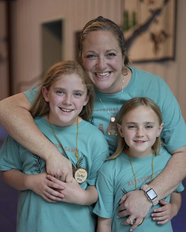 Girls come to Keystone Camp to have fun, put the other girl first, and ...