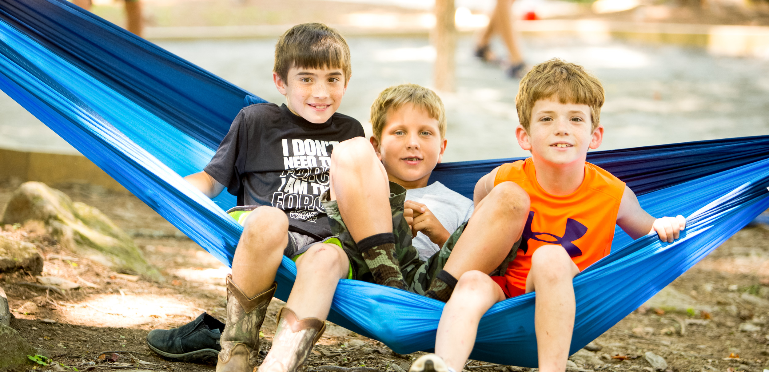 First Time Campers Are at Home at Our Summer Camp, Highlander