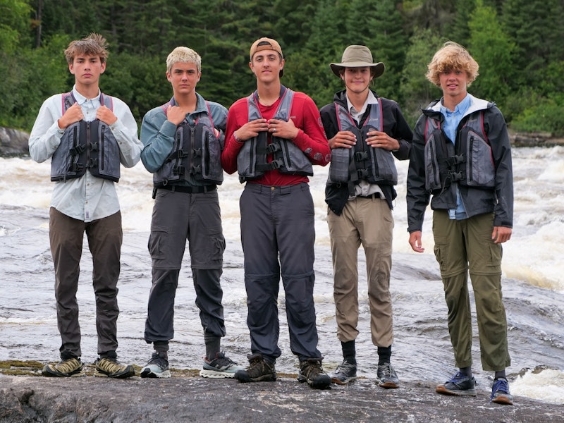 Wilderness Adventure Camp for Boys Expedition into Canada