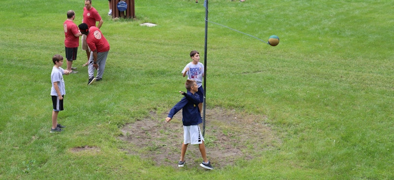 The Beautiful Idiocy of Tetherball | Camp Mishawaka Blog
