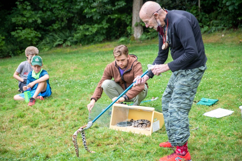 Snakes and Falcons and Owls, Oh My! | Falling Creek Camp for Boys