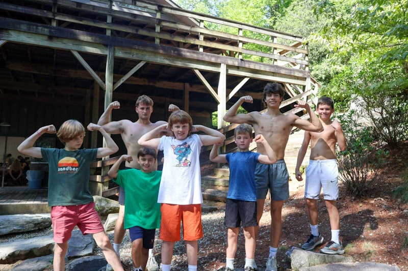 A Typical Day at Boys Camp in North Carolina - Main Campers | Falling ...