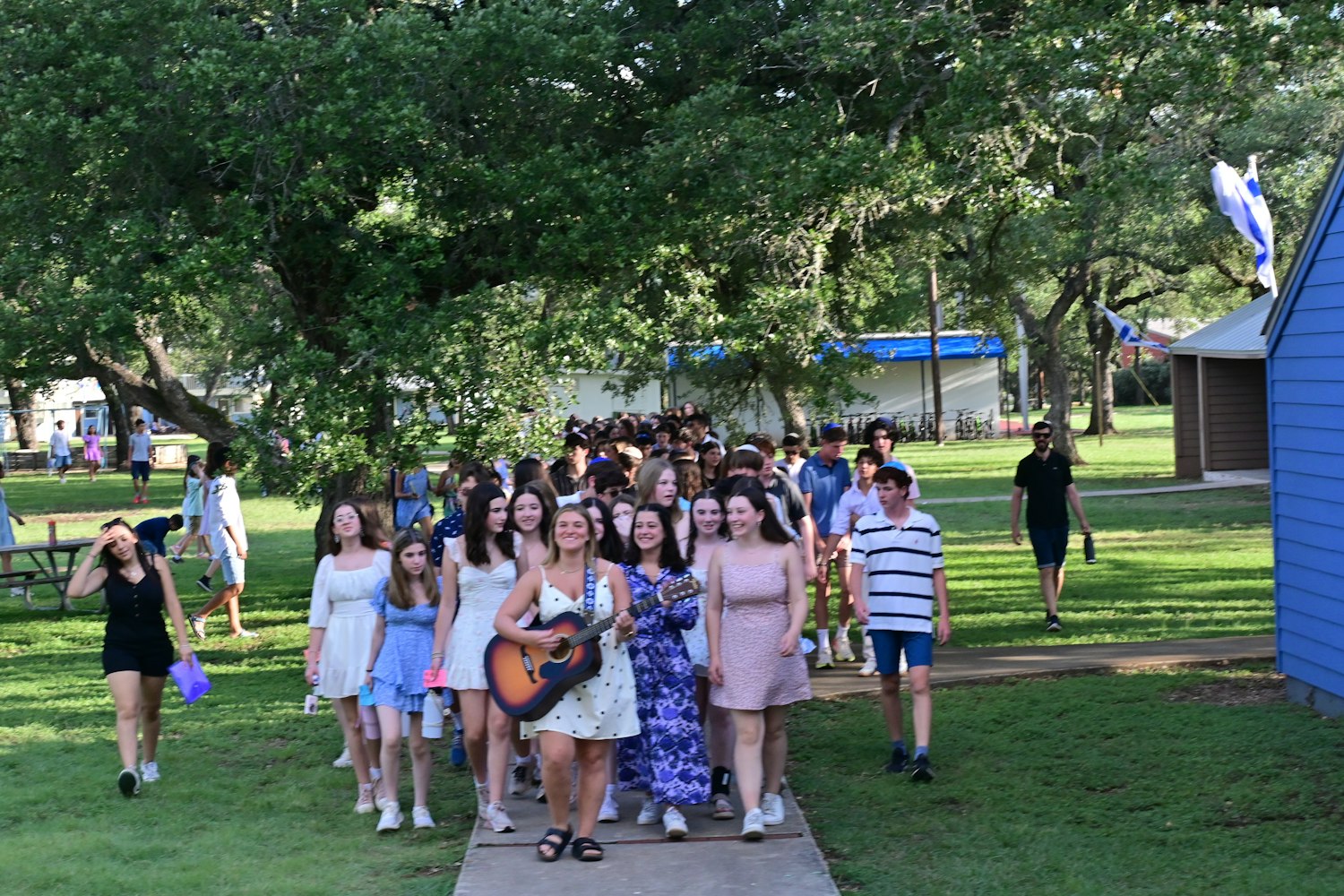 Shabbat at Camp Young Judaea Texas, a Jewish Summer Camp